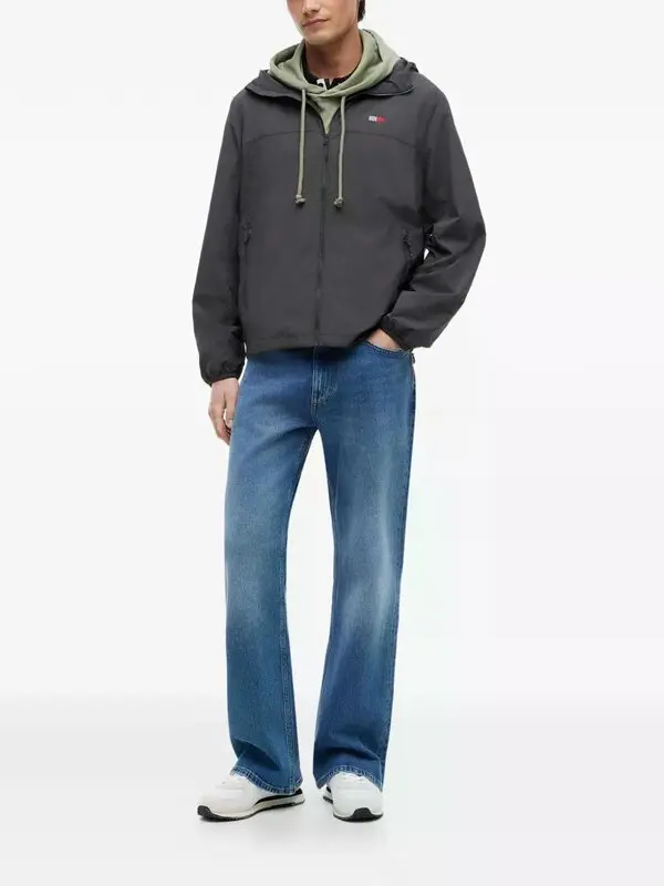 Tommy Hilfiger Logo Patch Hooded Jacket