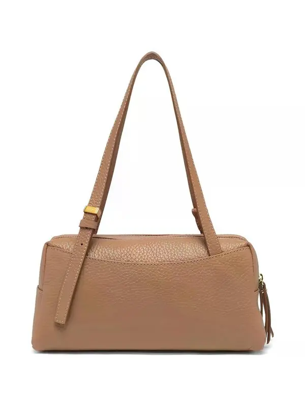 GIANNI CHIARINI Dea Grained Leather Shoulder Bag - Neutrals
