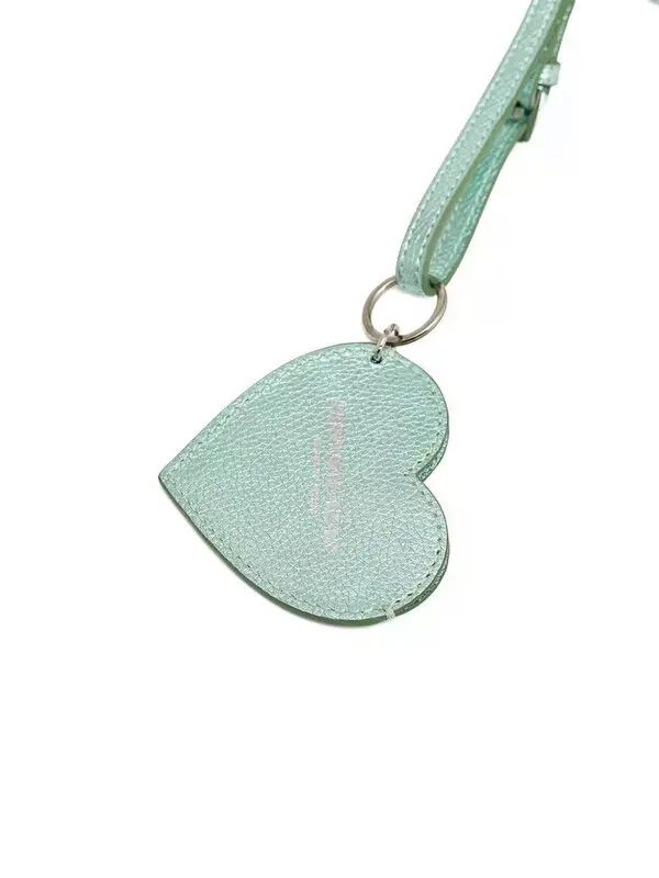 PEPA SALAZAR Metallic Heart Motif Bag Charm