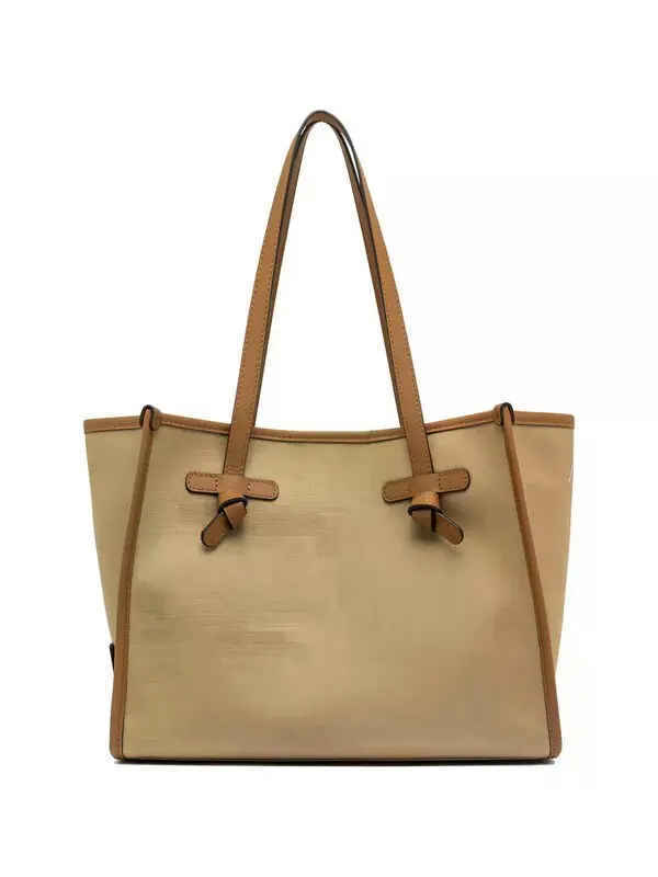 MARCELLA CLUB Marcella Leather-trimmed Tote Bag