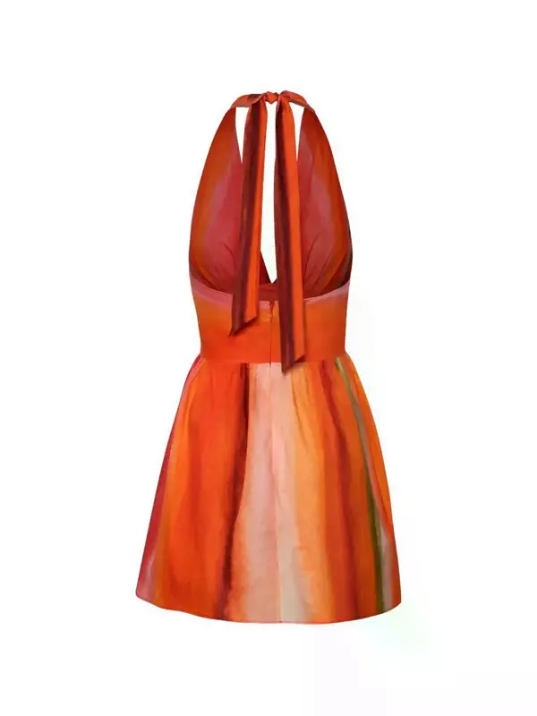 BAOBAB Agustina V-neck Ruched Mini Dress
