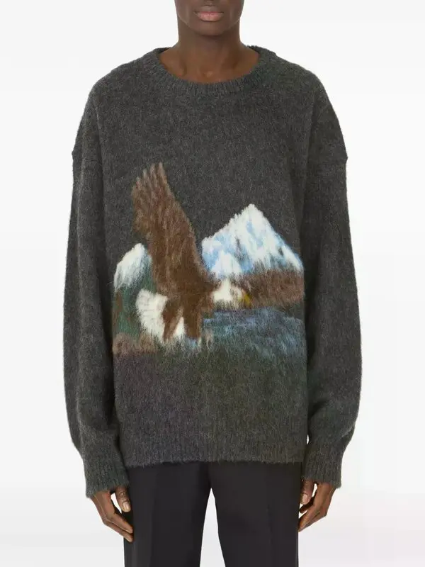 MAISON MARGIELA Intarsia Design Sweater