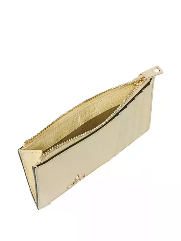 Furla M Camelia Leather Card Case