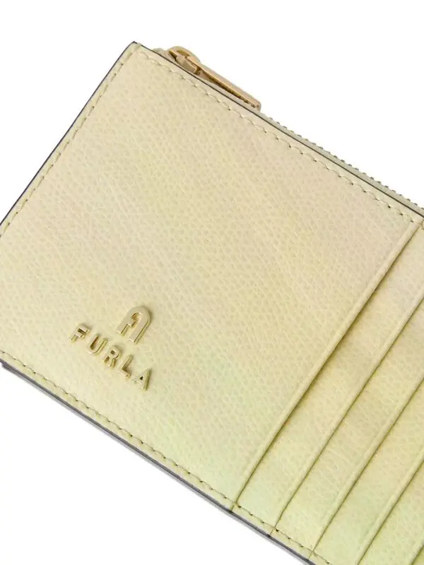 Furla M Camelia Leather Card Case