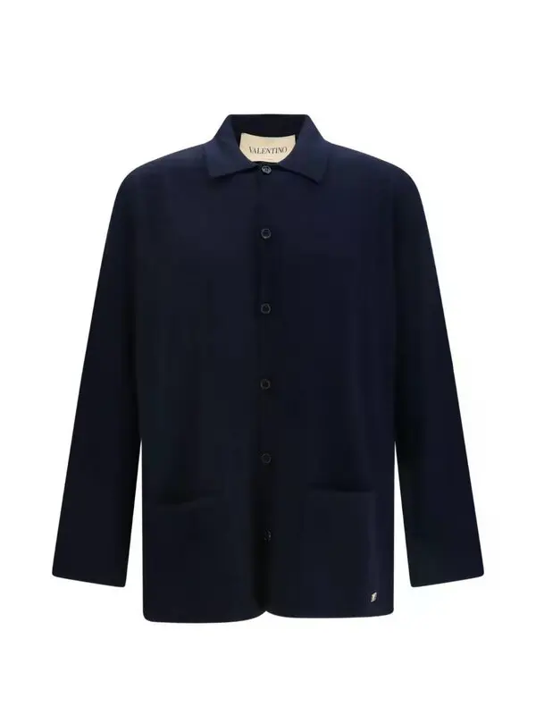 Valentino Garavani Vlogo Signature Cardigan - Blue