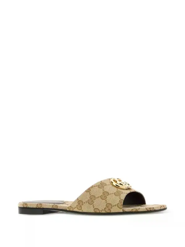 Gucci Double G Flat Sandals