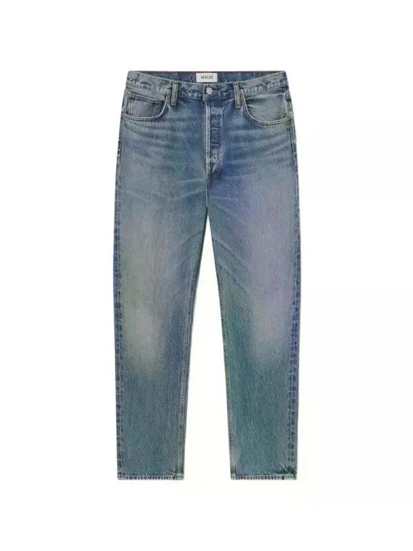 AGOLDE 90's Faded Effect Straight Leg Jeans