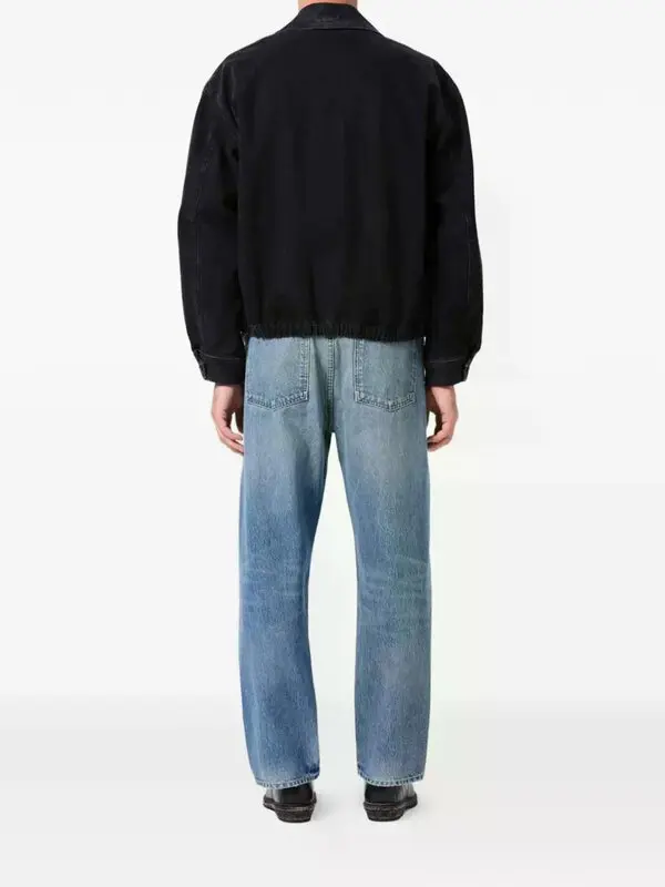 AGOLDE 90's Faded Effect Straight Leg Jeans