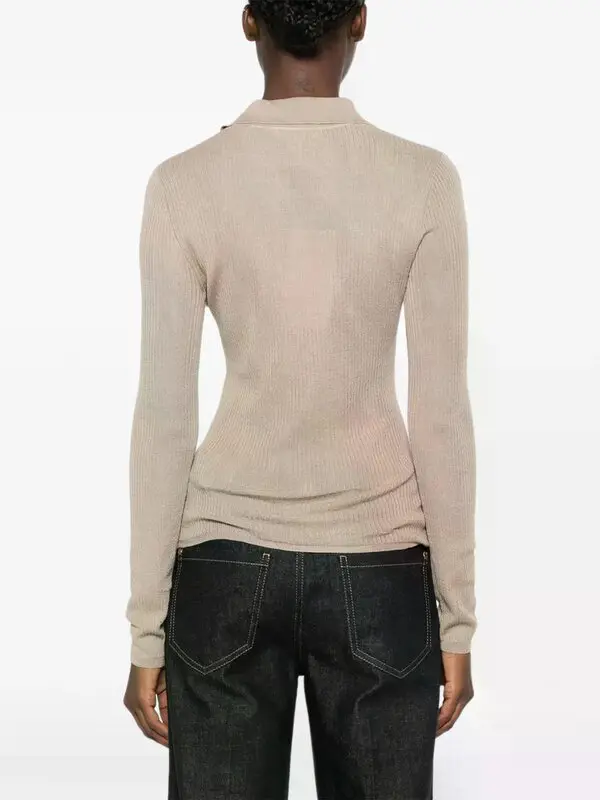 Max Mara Ribbed Knit Sweater