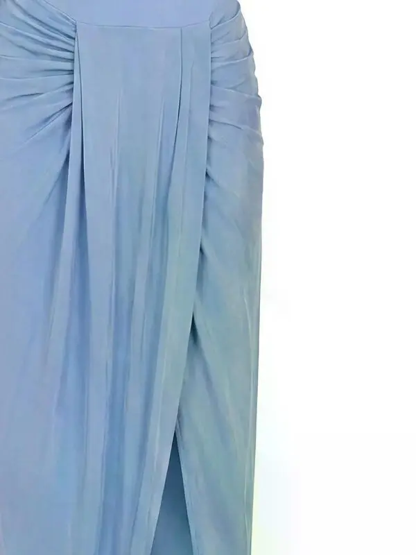 Vivetta Starfish Embellished Draped Midi Dress