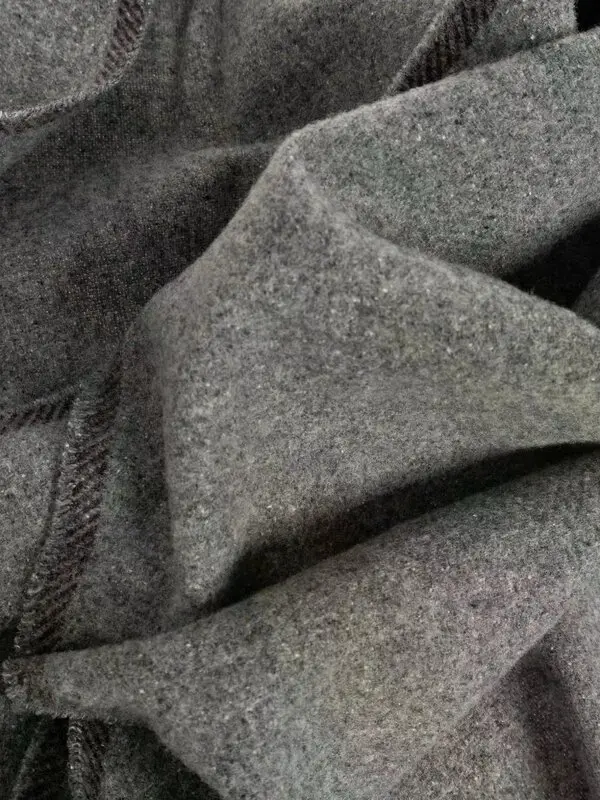 Eleventy Fringed Scarf - Grey