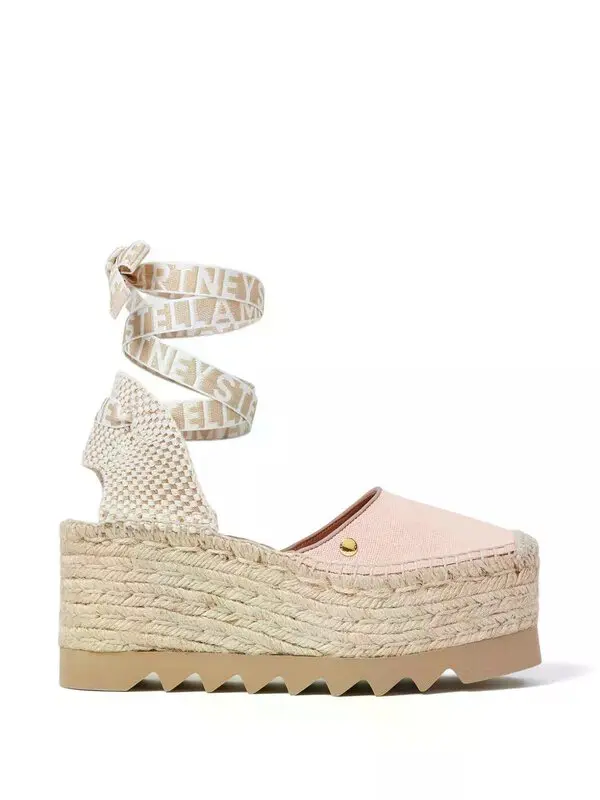 Stella McCartney Gaia Platform Espadrilles - Neutrals