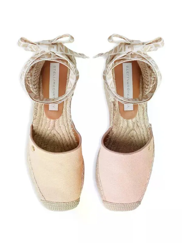 Stella McCartney Gaia Platform Espadrilles - Neutrals