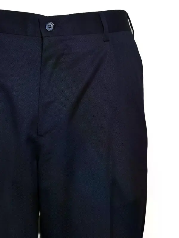 BRANDO Pleated Turn-up Trousers
