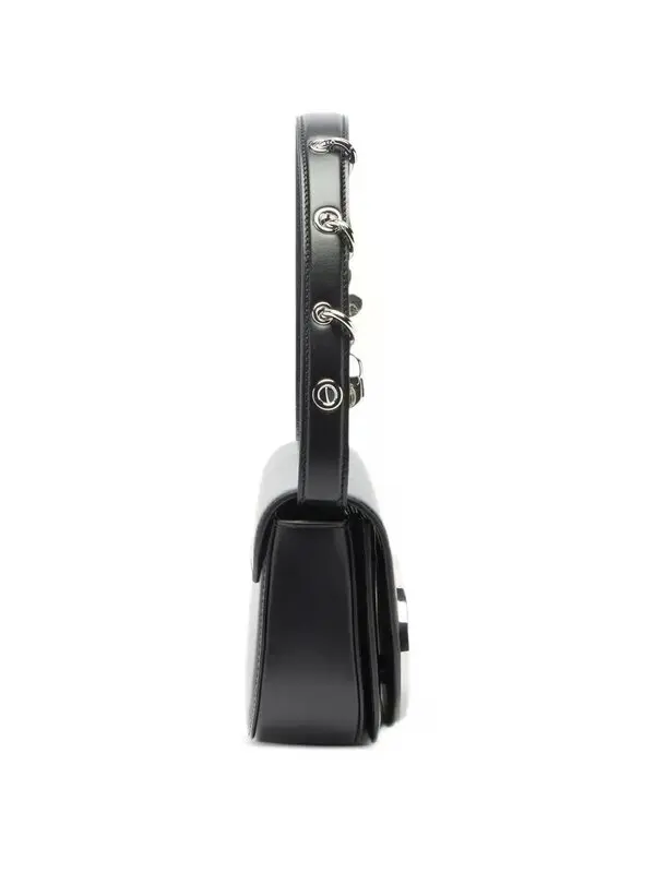 DIESEL® 1dr Oval D Shoulder Bag - Black