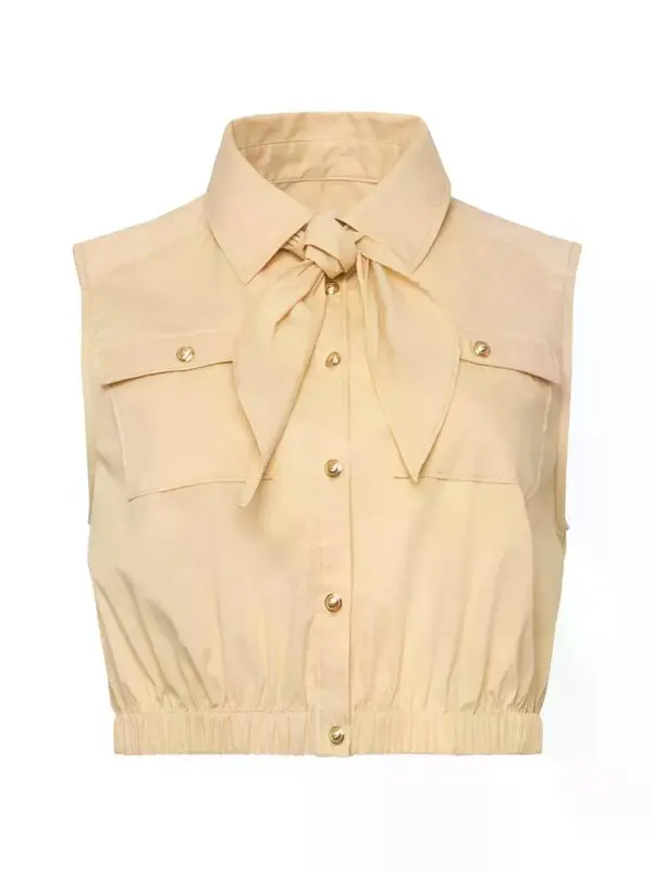 Cinq À Sept Sleeveless Tie-neck Top