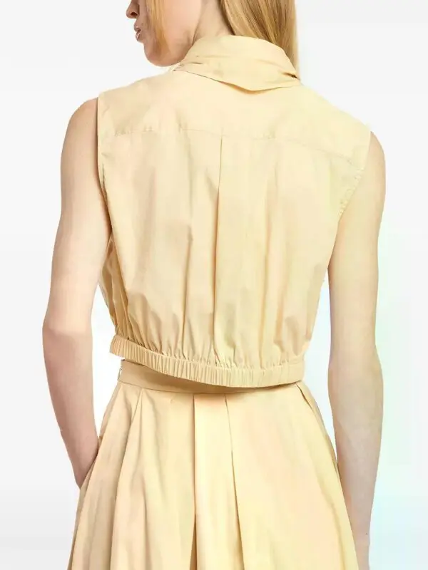 Cinq À Sept Sleeveless Tie-neck Top