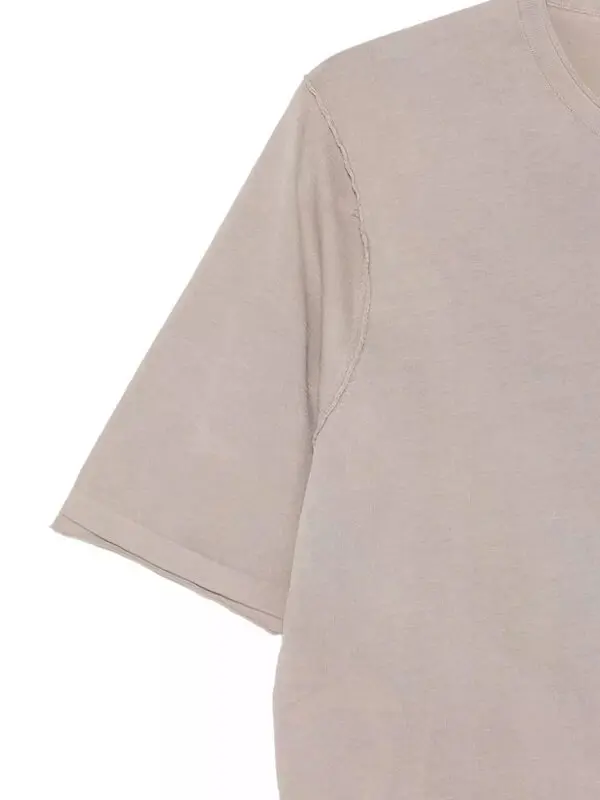 JEORDIE'S Short-sleeve Knitted T-shirt - Neutrals
