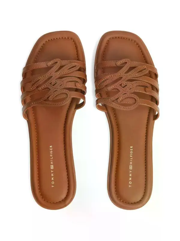 Tommy Hilfiger Logo-plaque Flat Sandals