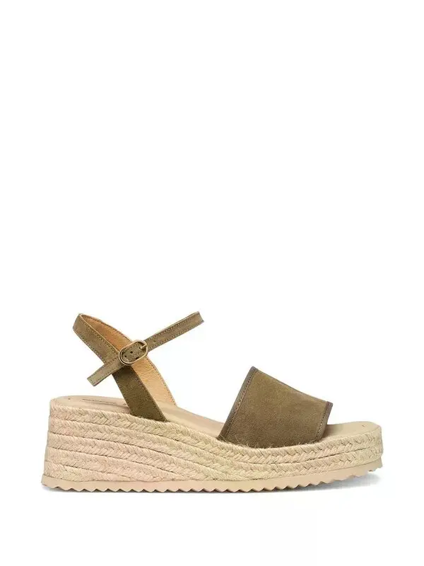 Geox Buckle-fastening Platform Espadrilles