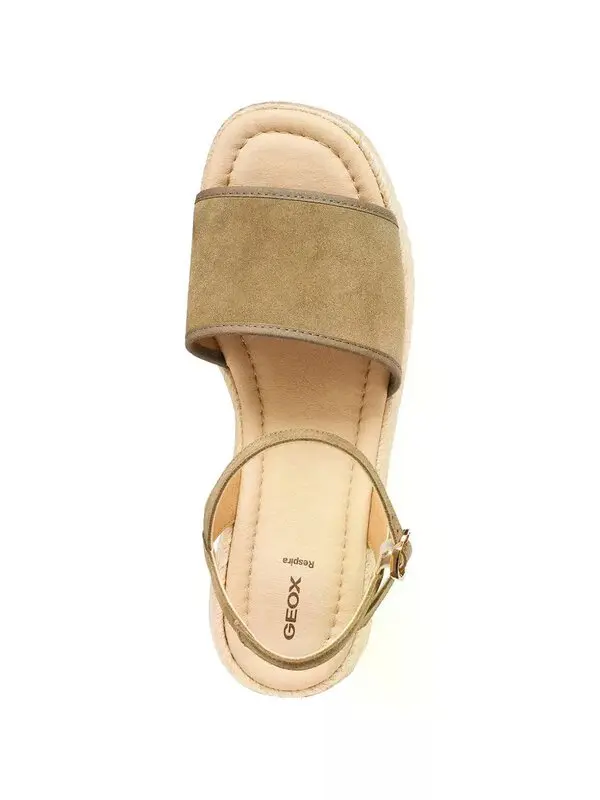 Geox Buckle-fastening Platform Espadrilles