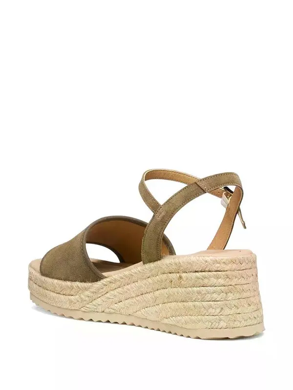 Geox Buckle-fastening Platform Espadrilles