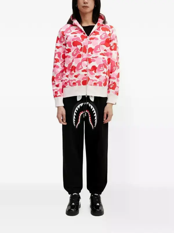 A BATHING APE Camouflage Print Hoodie