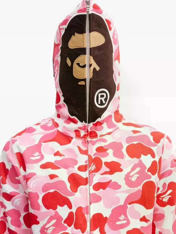 A BATHING APE Camouflage Print Hoodie