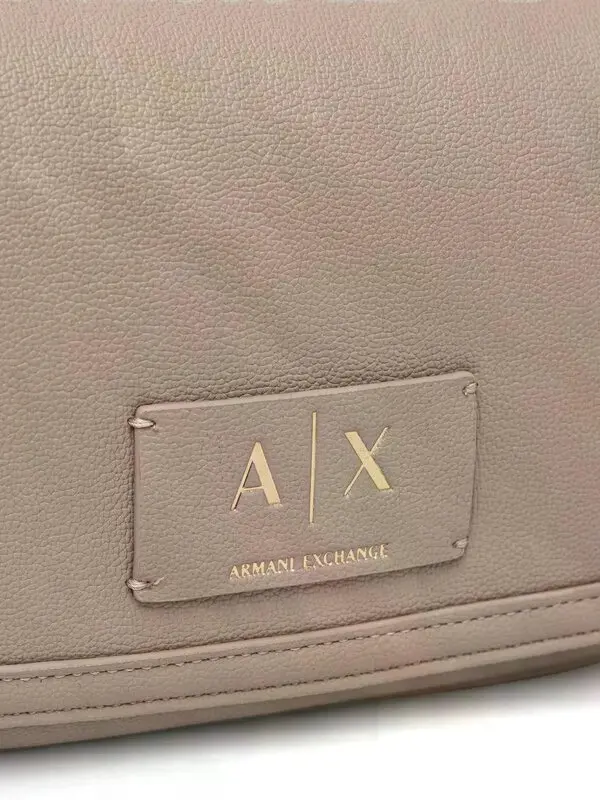 Armani Exchange Logo Plaque Shoulder Bag