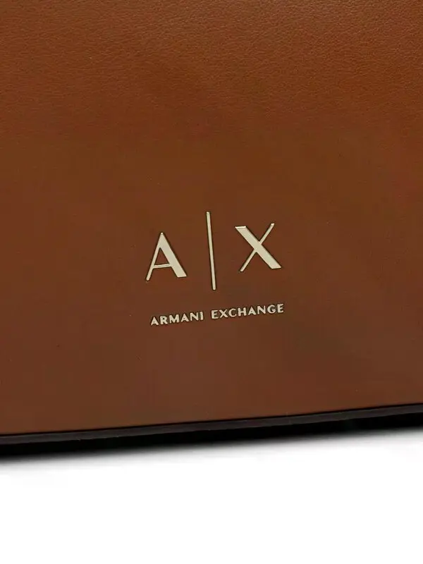 Armani Exchange Grained Texture Tote Bag