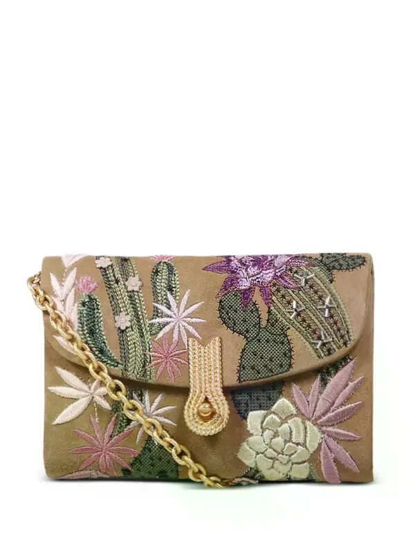 AMATO DANIELE Spinoza Clutch Bag - Brown