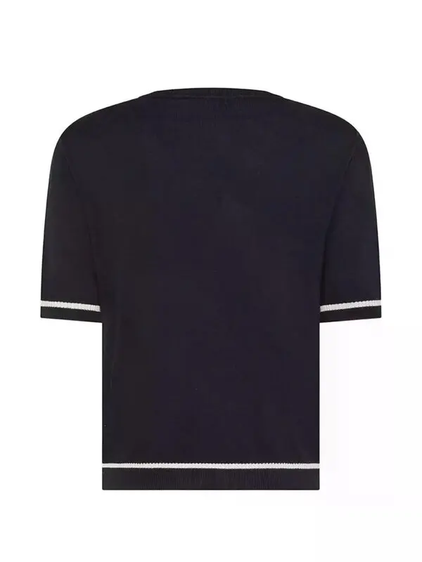 CRUNA Elsa Stripe Trim T-shirt