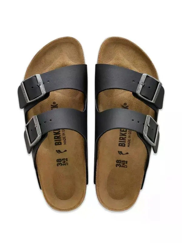 BIRKENSTOCK Arizona Buckle-fastening Sandals - Black
