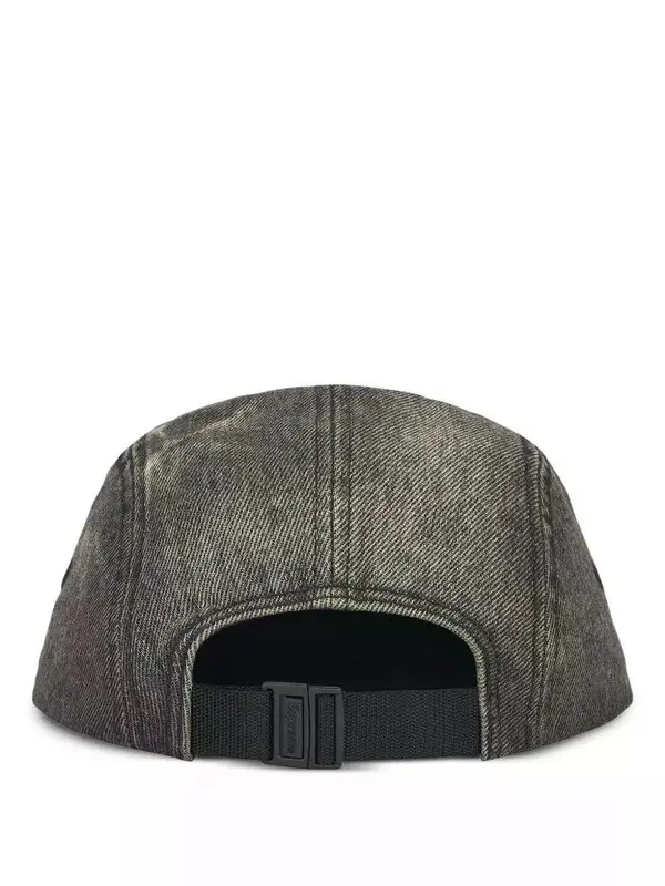 Supreme Panelled Logo Camp Cap - Grey