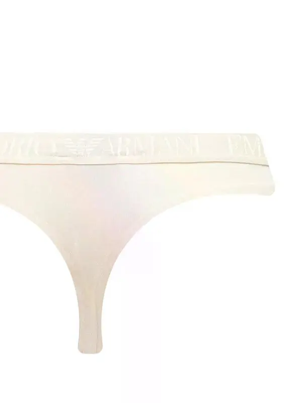 Armani Exchange Logo-waistband Thongs
