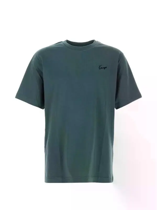 Kenzo Signature Embroidered T-shirt - Blue