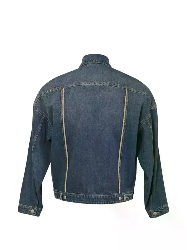 Alexander McQueen Zipped Denim Jacket