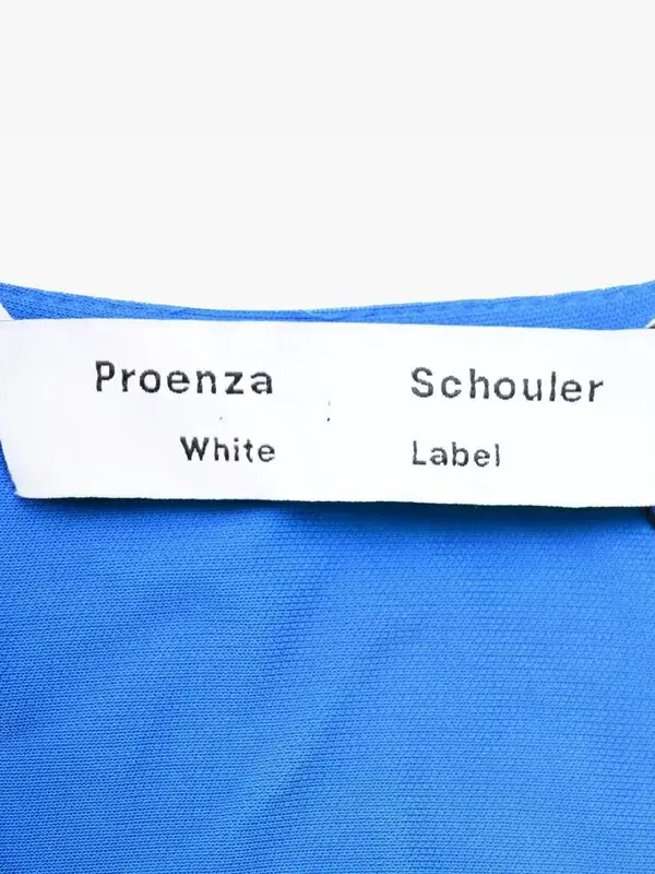 Proenza Schouler White Label Pleated Wrap Dress