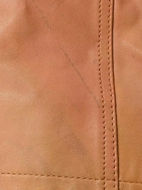 Alexander McQueen Leather Zip-up Biker Jacket