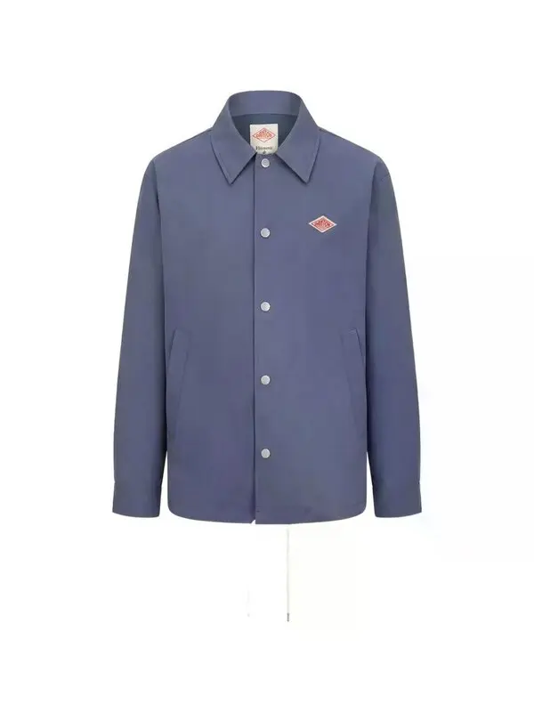 DANTON Logo Patch Drawstring Hem Jacket