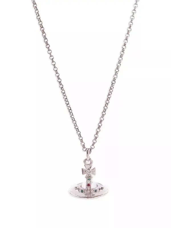 VIVIENNE WESTWOOD Orb Pendant Necklace - Silver
