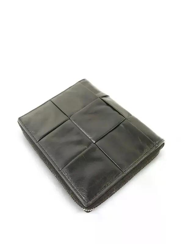 Bottega Veneta Intrecciato Zip-around Wallet