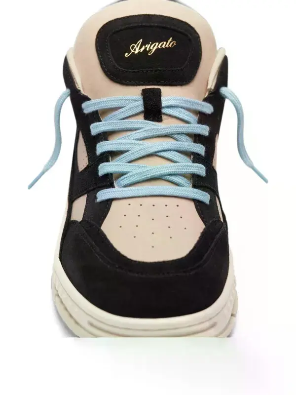 Axel Arigato Area Lo Panelled Suede Sneakers