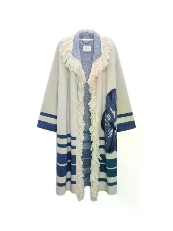 Dorothee Schumacher Poppy Garden Floral-jacquard Coat - Neutrals