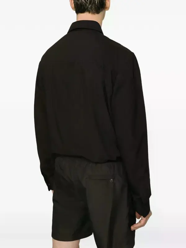 Dolce & Gabbana Nylon Shirt With Logo Tag