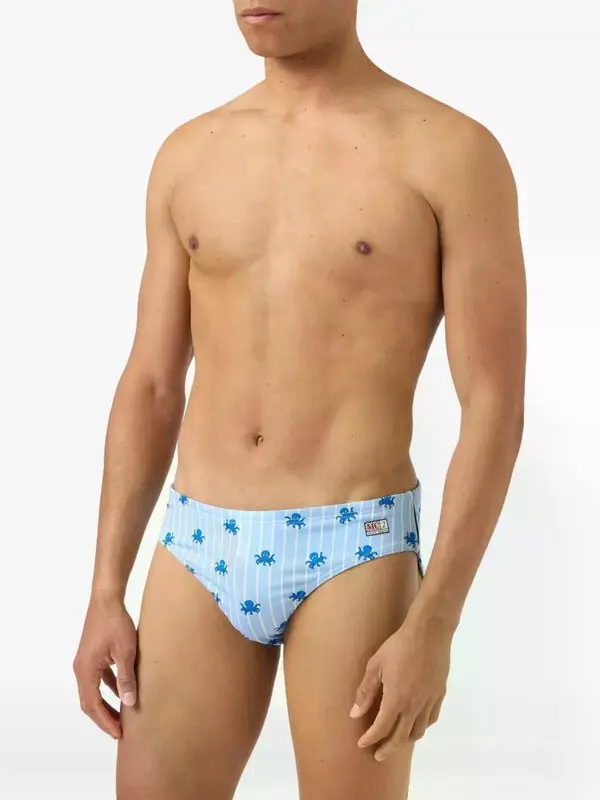 MC2 SAINT BARTH Octopus-print Swimming Briefs