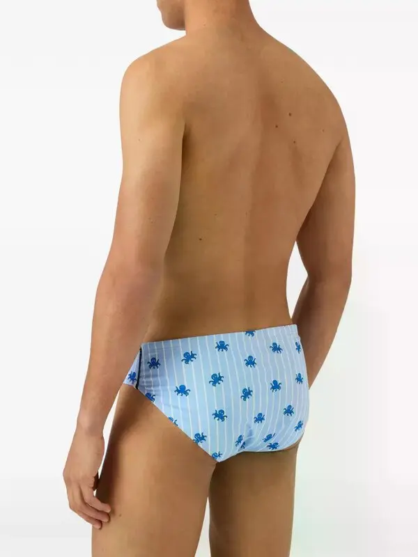 MC2 SAINT BARTH Octopus-print Swimming Briefs
