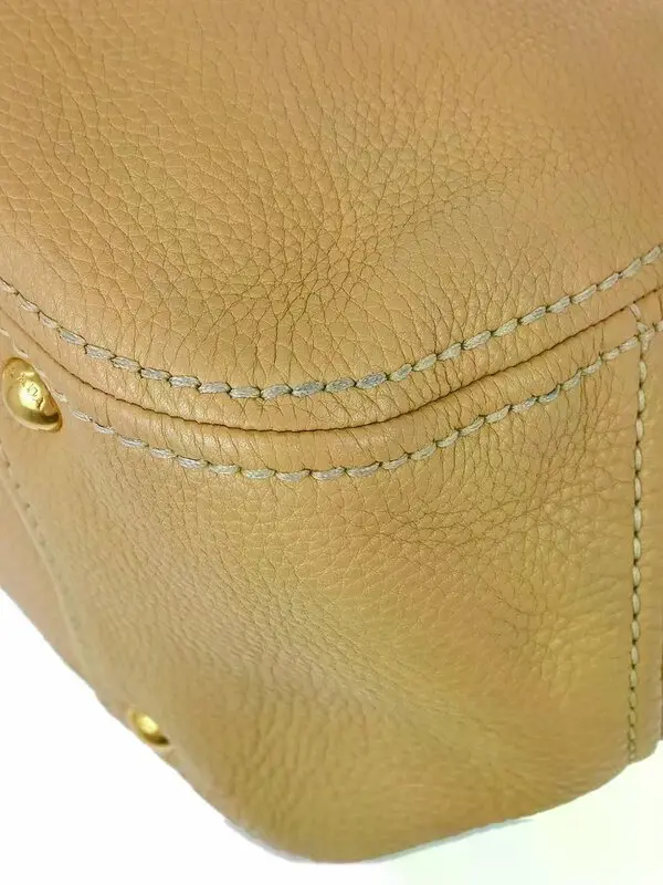 Prada Buckle Detail Tote Bag