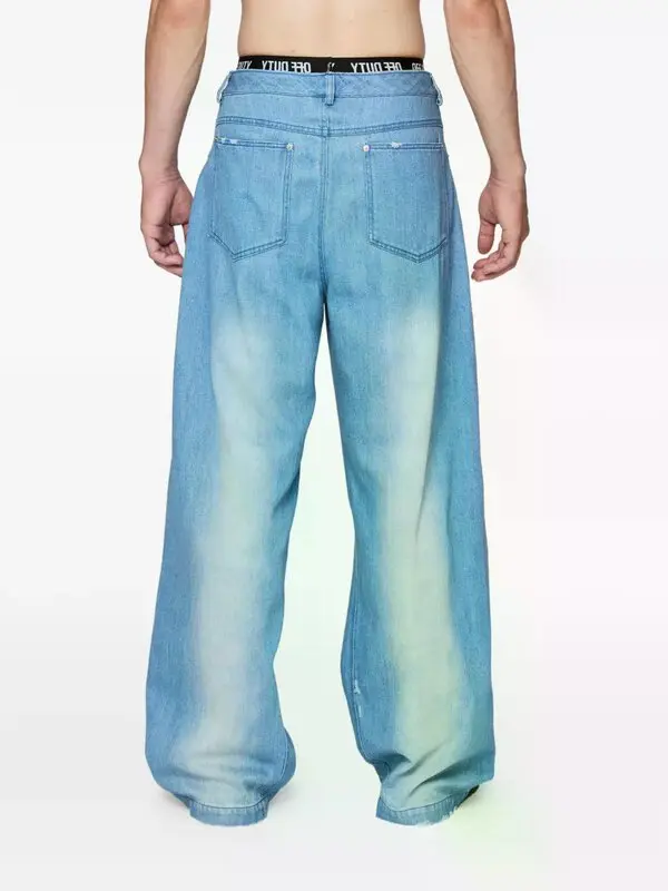 OFF DUTY Hume Twist Wide-leg Jeans
