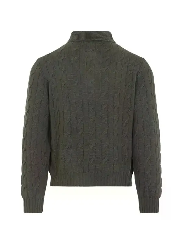 Ralph Lauren Cable-knit Cashmere Sweater - Green